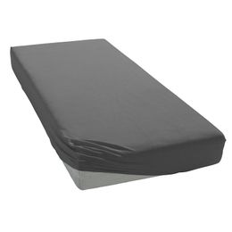 bellana Spannbettlaken &raquo;bellana Aqua mit Elasthan, 160 g/m&sup2;&laquo; Spannbetttuch f&uuml;r Matratzen bis 35cm H&ouml;he, b&uuml;gelfrei, faltenfrei grau Jersey-Elasthan, 