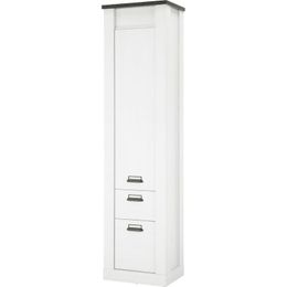 Home Affaire Mehrzweckschrank &raquo;Sherwood, Schrank im Industrial-Style, Wohnzimmerschrank, Kommode&laquo; mit Scheunentorbeschlag & Apothekergriffen, in 2 