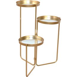 Inosign Blumentisch gold B/H/T: 53cm x 71cm x 49cm