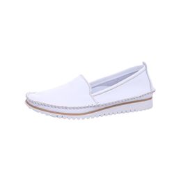 Andrea Conti SHOES Slipper in Wei&szlig; | Gr.: 37
