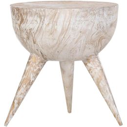 GUTMANN FACTORY Beistelltisch &raquo;Mix&Match&laquo; in toller Marmoroptik gold B/H/T: 42cm x 46cm x 42cm