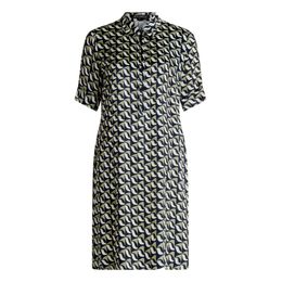 Betty Barclay Hemdblusenkleid mit Aufdruck in Dark Blue/Green | Gr.: 46