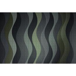 Livingwalls living walls Fototapete &raquo;Walls by Patel Savoy&laquo; glatt Vlies, Wand blau Vlies B/L: 4m x 2,7m
