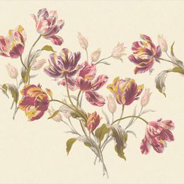 Laura Ashley Vliestapete &raquo;Gosford - Fototapete&laquo; FSC zertifiziert, mit lebhaftem Druck, 2,8 Meter L&auml;nge rot Vlies B/L: 3m x 2,8m, Rollen: 1