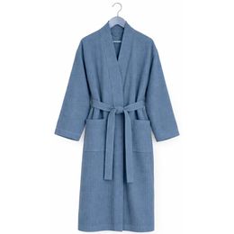 Egeria Bademantel &raquo;LIVA&laquo; 1 Stk. Kimono, Waffelpiqu&eacute; Baumwolle S/M L: 110cm