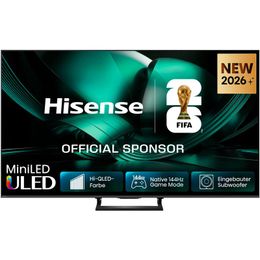 HISENSE QLED-Fernseher &raquo;65U7DSE&laquo; 164 cm/65 &prime;&prime; Smart-TV schwarz Built-in Subwoofer