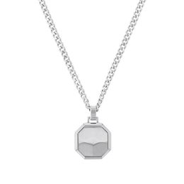 JOOP! Herren JOOP! Kette mit Anh&auml;nger &raquo;Schmuck, Geschenk&laquo; silber Edelstahl, L: 60 B: 3,5mm
