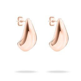 Tamaris Damen Paar Ohrstecker &raquo;Schmuck Geschenk Edelstahl Ohrringe Organic Shapes&laquo; rosa Edelstahl