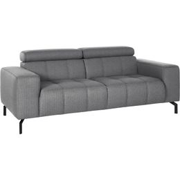 DOMO collection 2-Sitzer &raquo;Cunelli, moderne Sitzn&auml;hte als Designelement, fester Sitzkomfort&laquo; whlw. verstellbare Kopfteile, passend f&uuml;r g&auml;ngige 