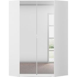 Rauch Eckkleiderschrank &raquo;Kleiderschrank Schrank Garderobe W&auml;scheschrank COSTA Gr&ouml;&szlig;e 117x104 cm&laquo; in 3 Ausstattungen BASIC/CLASSIC/PREMIUM, mit Spiegel,