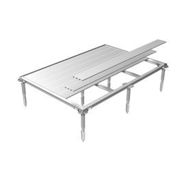 BioHort Ger&auml;tehaus-Fundamentrahmen &raquo;SMARTBASE PLUS f&uuml;r Ger&auml;tehaus Europa 4/ Neo 2B&laquo; 222x 222x 65 cm Aluminium Einheitsgr&ouml;&szlig;e