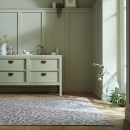 FLAIR RUGS Teppich &raquo;Wallace Leaves&laquo; rechteckig 4 mm H&ouml;he Waschbarer Teppich bunt Kunstfaser B : 80cm 1 Stk., 4mm, L: 150cm