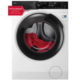 AEG Waschtrockner &raquo;LWR7E70610&laquo; 7000 ProSteam 11 kg /7 kg 76 dB(A) UniversalDose: l&ouml;st PODS /Caps 60 % schneller auf f&uuml;r beste Reingung wei&szlig; ProSense 