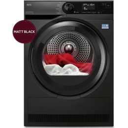 AEG W&auml;rmepumpentrockner &raquo;TR7TS75690&laquo; 7000 SensiDry SensiDry W&auml;rmepumpentrockner weniger Energieverbrauch in Matt Schwarz schwarz PROSENSE PASST ZEIT &