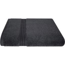Dyckhoff Badetuch &raquo;Siena&laquo; in tollen Unifarben grau Walkfrottier, Obermaterial: 100% Baumwolle B/L: 100cmx150cm, 1 Stk., Walkfrottier