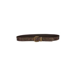 Wrangler G&uuml;rtel Snake in Dark Brown | Gr.: 75 cm
