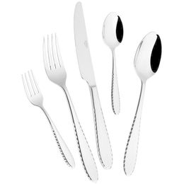 Mulex Besteck-Set &raquo;Payette&laquo; poliert silber Edelstahl 18/0 60 Stk.