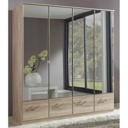 wimex Kleiderschrank &raquo;Imago&laquo; braun B/H/T: 180cm x 199cm x 58cm, Schubladen: 4 Stk. T&uuml;ren: 4 Stk. mit Schubk&auml;sten