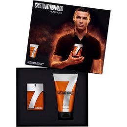 CR7 Cristiano Ronaldo Cristiano Ronaldo Herren CRISTIANO RONALDO Duft-Set &raquo; - Fearless Set 30ml + 150 ml Shower Gel&laquo; Set, 2 Stk. W&uuml;rziger Duft mit rotem Apfel, Veilchen und
