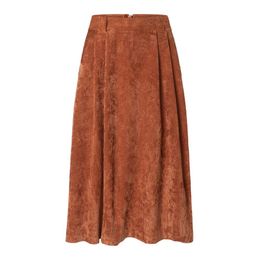 More & More More & More ausgestellter Midi-Cordrock in cinnamon | Gr.: 42