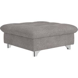COTTA Hocker &raquo;Gemini, B: 108 cm&laquo; mit Metallf&uuml;&szlig;e grau Struktur weich