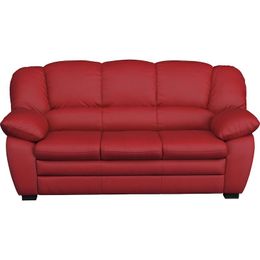 COTTA 2,5-Sitzer &raquo;Casino Sofa, Garnitur: Sessel 2,5-Sitzer, B: 185 cm, Sitzh&ouml;he 43 cm&laquo; Polstergarnitur, auch als Set erh&auml;ltlich rot 64% POLYURETHAN (