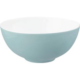 Seltmann Weiden Sch&uuml;ssel &raquo;Life Fashion&laquo; 1 Stk. aus Porzellan Schale rund, 21 cm gr&uuml;n Porzellan &Oslash; 21,2cm