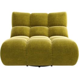 Home Affaire 1,5-Sitzer &raquo;Cozy Bubble, 360&deg; drehbarer Sessel, Breite 107 cm&laquo; mit eleganter Steppung, Rundumbezug & weicher Polsterung gr&uuml;n 100% 