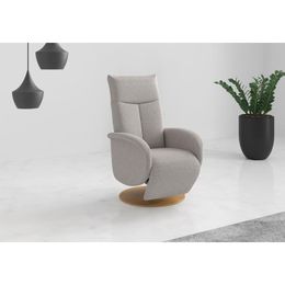 OTTO home TV-Sessel &raquo;Glendale&laquo; wahlweise mit Aufstehhilfe, 2 Motoren und Akku beige 100% Polyester Chenille,mit 2 Motoren,mit Akku,mit 
