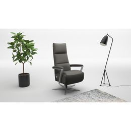 Sit & More sit&more TV-Sessel &raquo;Vario Comfort, inkl. Kopfteilverstellung & 360&deg; Drehfunktion&laquo; mit Gasdruck, H&ouml;he der Armlehnen 64cm Leder, Ergonomie L3,mit 
