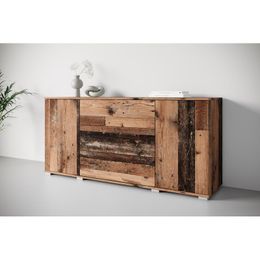 OTTO home Sideboard &raquo;Kenia, Kommode f&uuml;r das Schlafzimmer/Wohnzimmer&laquo; 1 Stk. tlg. Modernes Sideboard mit 3 Schubladen und 4 F&auml;chern, Breite 150 cm 