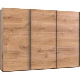 wimex Schwebet&uuml;renschrank &raquo;Level by fresh to go&laquo; braun B/H/T: 300cm x 216cm x 65cm, T&uuml;ren: 3 Stk.