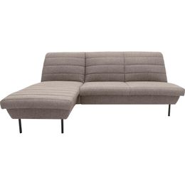 LOOKS by Wolfgang Joop Ecksofa &raquo;LOOKS IX L-Form&laquo; Quersteppung, ohne Armlehnen beige 70% Polyester (recycelt), 30% Polyester B/H/T: 214cm x 92cm x 