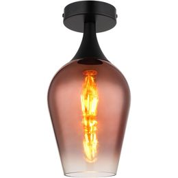 Globo LIGHTING Deckenleuchte &raquo;LAVUS&laquo; E27 1 Stk. Deckenlampe/Wohnzimmer/Flur/modern &Oslash; 15cm H: 33cm, 1 Stk.