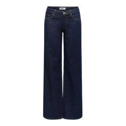 Only Jeans mit weitem Bein in Dark Blue Denim | Gr.: W33/L32
