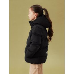 name it Herren Steppjacke &raquo;NKMMUSK PUFFER JACKET TB&laquo; mit Kapuze schwarz 140