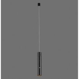 JUST LIGHT Pendelleuchte &raquo;ATTACH&laquo; LED-Modul 1 Stk. Warmwei&szlig; Akkuleuchte, mobile Lichtl&ouml;sung, Taschenlampe schwarz 1, &Oslash; 4cm, 1 Stk.