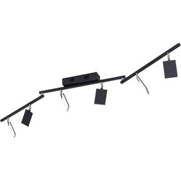 Neuhaus PURE LED Deckenleuchte &raquo;PURE Mira&laquo; LED-Board 1 Stk. warmwei&szlig; - kaltwei&szlig; Dimmbar &uuml;ber Fernbedienung, CCT, Spotk&ouml;pfe verstellbar 6, H: 13cm, 1 