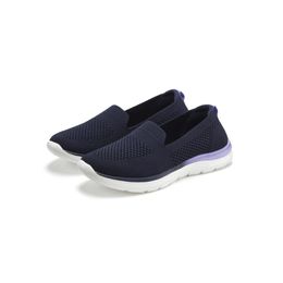 Lascana Slipper in marine/mehrfarbig | Gr.: 42