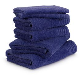 M&ouml;ve Handtuch Set &raquo;New Classic&laquo; Set 6 Stk. Walkfrottier 2x G&auml;ste-, 2x Hand- und 2x Duscht&uuml;cher gr&uuml;n Walkfrottier, Obermaterial: 100% Baumwolle 6 Stk., 