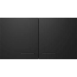 Flex-Well H&auml;ngeschrank &raquo;Capri&laquo; 1 Stk. tlg. (B x H x T) 100 x 54,8 x 32 cm, individuell kombinierbar schwarz Holzwerkstoff Endgrain Oak, B/H/T: 100cm x 54,8cm x 