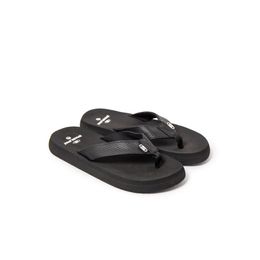 Brasileras Zehentrenner "Puff" in Schwarz | Gr.: 43