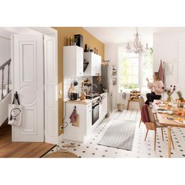 Optifit K&uuml;chenzeile &raquo;Parma&laquo; ohne E-Ger&auml;te, Breite 210 cm wei&szlig; B/H/T: 210cm x 60cm