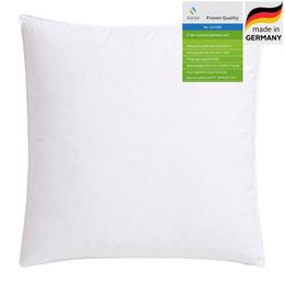 OTTO home Federkissen &raquo;RINA, Kopfkissen in 40x80 oder 80x80 cm&laquo; F&uuml;llung: 90Federn10Daunen Bezug: Baumwolle 1 Stk. tlg. Kissen, Made in Germany, 