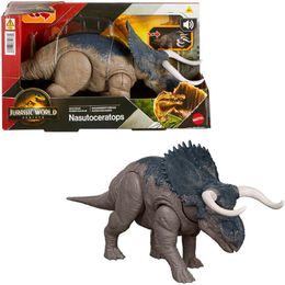 Mattel Actionfigur &raquo;Jurassic World, Rebirth, Wild Roar, Nasutoceratops&laquo; bunt Kunststoff Einheitsgr&ouml;&szlig;e