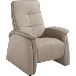 exxpo - sofa fashion Sessel &raquo;Tivoli, Hochlehnsessel, Relaxsessel, Kinosessel, bequem&laquo; mit Relaxfunktion, schmale Armlehnen grau Softlux -Kunstleder;