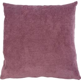 G&ouml;zze Dekokissen &raquo;Muri&laquo; in vielen Unifarben rosa Obermaterial: 100% Polyester B/L: 50cm x 50cm, 2 Stk.