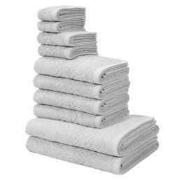 OTTO home Handtuch Set &raquo;Regona, als 10 tlg Set und Serie, Premium Handt&uuml;cher, 500 gr/m&sup2;&laquo; Set 10 Stk. Frottier Duscht&uuml;cher, Handt&uuml;cher, G&auml;stet&uuml;cher, 