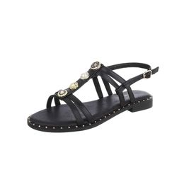 Ital-Design Sandale & Sandalette in Schwarz | Gr.: 37