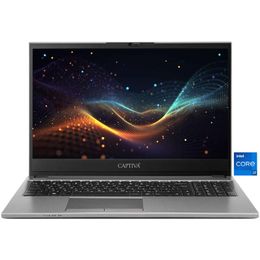 Captiva Business-Notebook &raquo;Business/Office I10-0771GE&laquo; 39,6 cm / 15,6 &prime;&prime; Intel Core i7 Iris Xe Graphics 1.000 GB SSD silber ohne Windows, ohne 